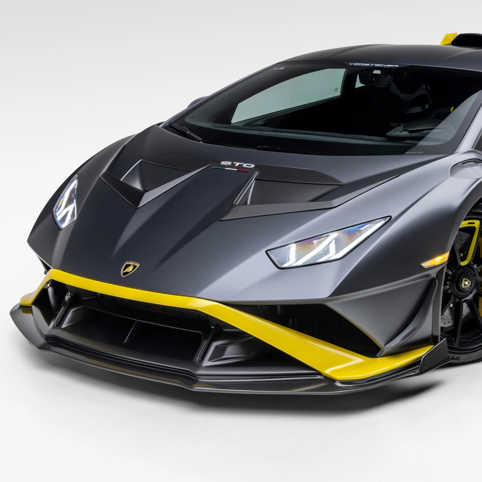Vorsteiner - Lamborghini Huracan STO Aero Front Spoiler Carbon Fiber ...